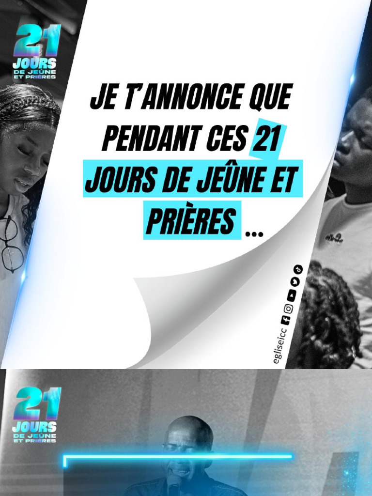 21 Jours de Jeûne Et Prières | PDF