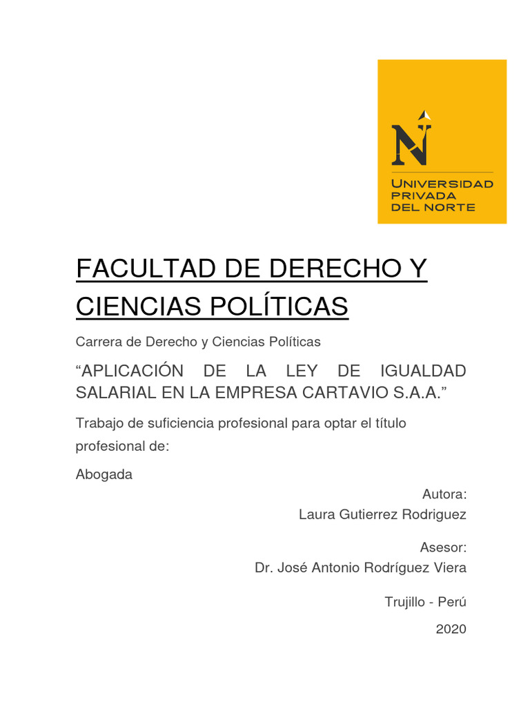 Gutierrez Rodriguez, Laura | PDF | Salario | Estudios de género