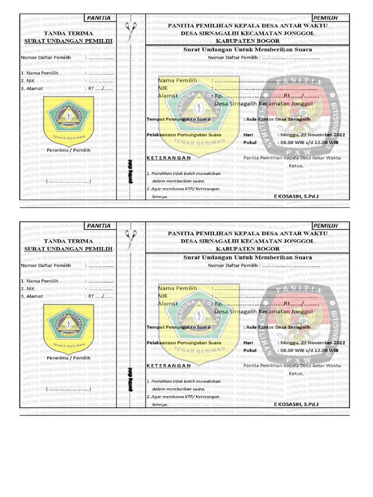 UNDANGAN final 2 | PDF