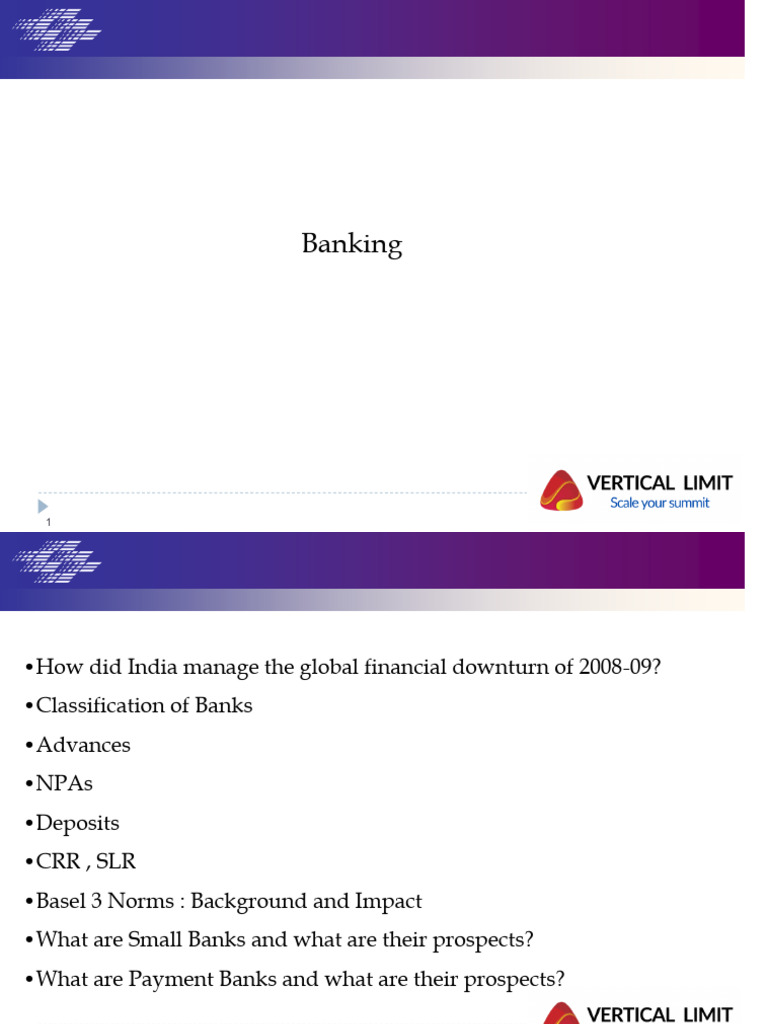 Banking | Download Free PDF | Banks | Reserve Bank Of India