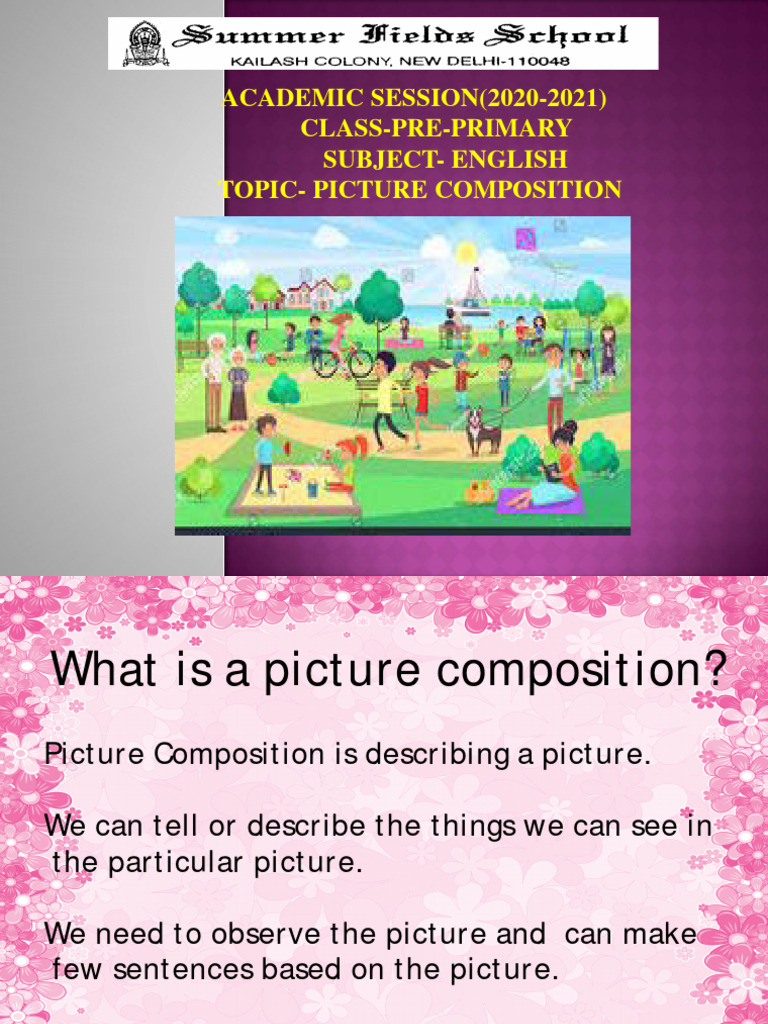 Pic Composition | PDF | Language Arts & Discipline | Wellness