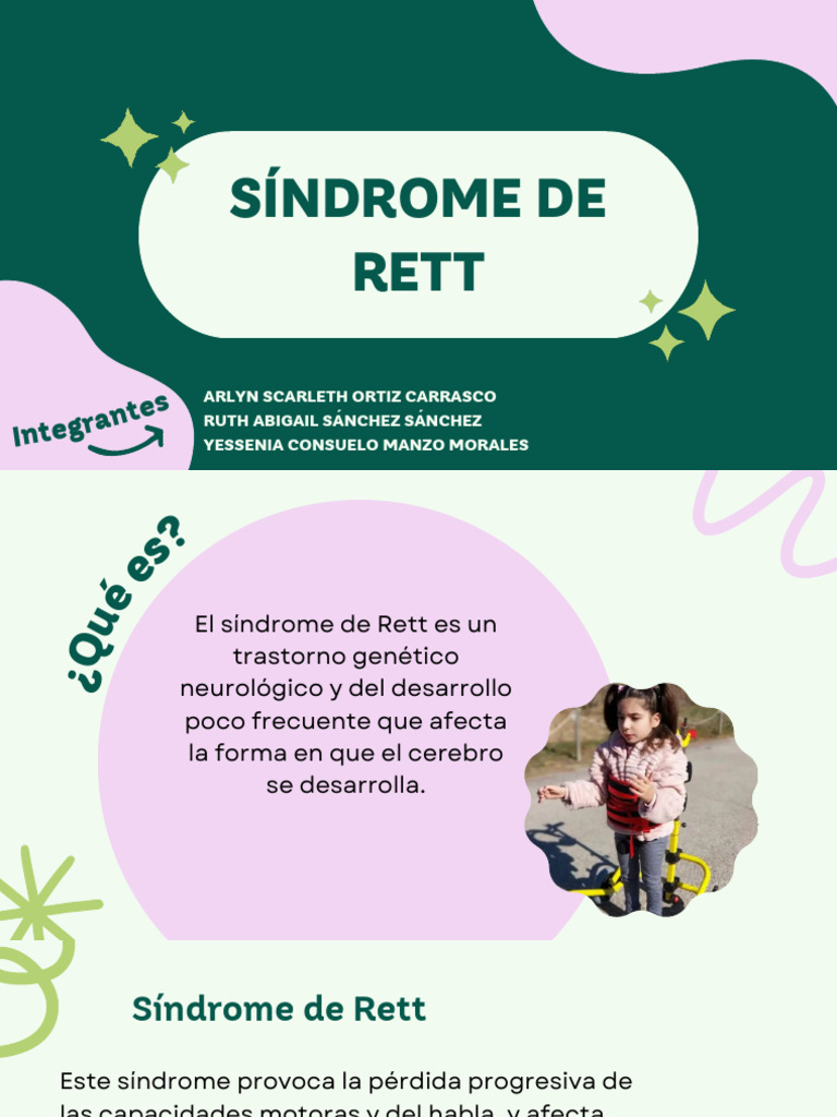 SÍNDROME DE RETT | PDF | Sistema nervioso | Neurología