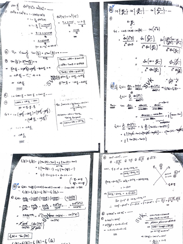 Trignometry 2 | PDF