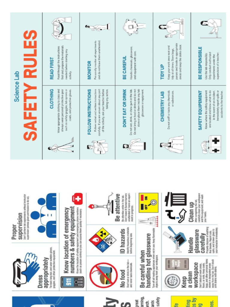 Lab Safety Rules | PDF