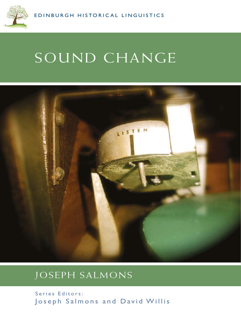 Sound Change (Joseph Salmons) (2021) | PDF | Vowel | English Language