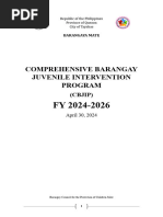 Barangay Cbjip Sample | PDF | Child Abuse | Violence