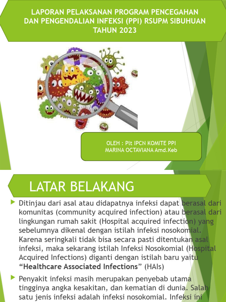 Presentasi Laporan Tahunan Ppi 2023 | PDF | Pengembangan Diri