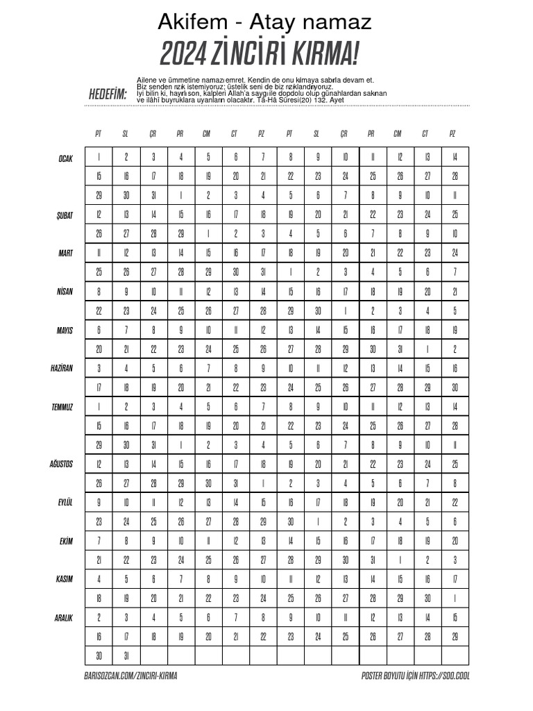 2024 Zinciri Kirma Sayfalar 1 | PDF