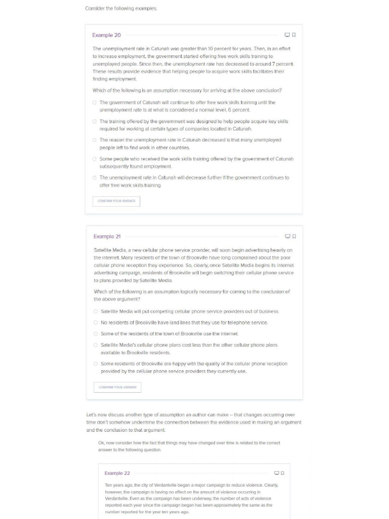 Mission 3...Identify The Assumption Questions part 1 | PDF