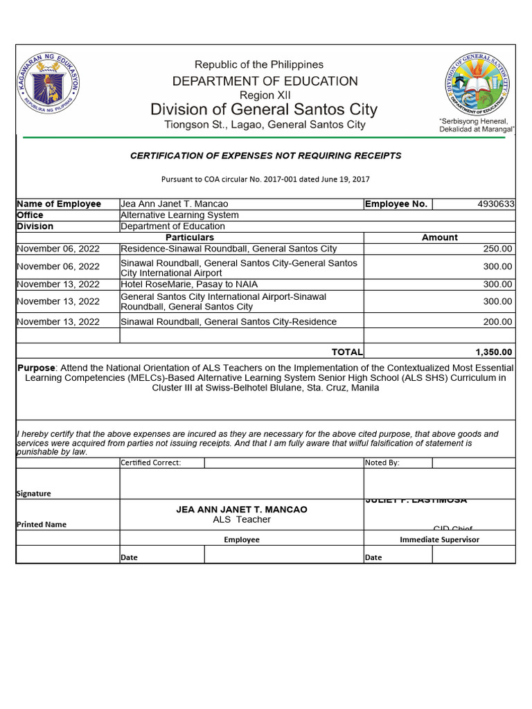 300 Below CENRR 2 Cps A4 | PDF | Philippines