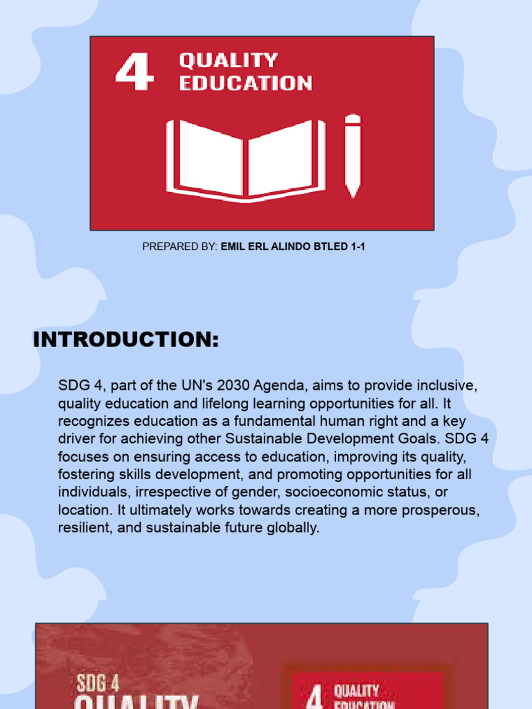 SDG4 | PDF