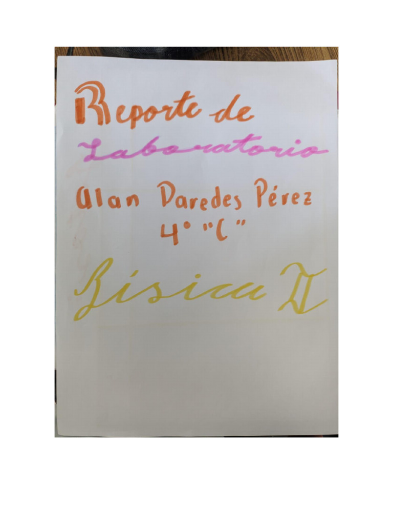 Reporte Alan Paredes Perez | PDF