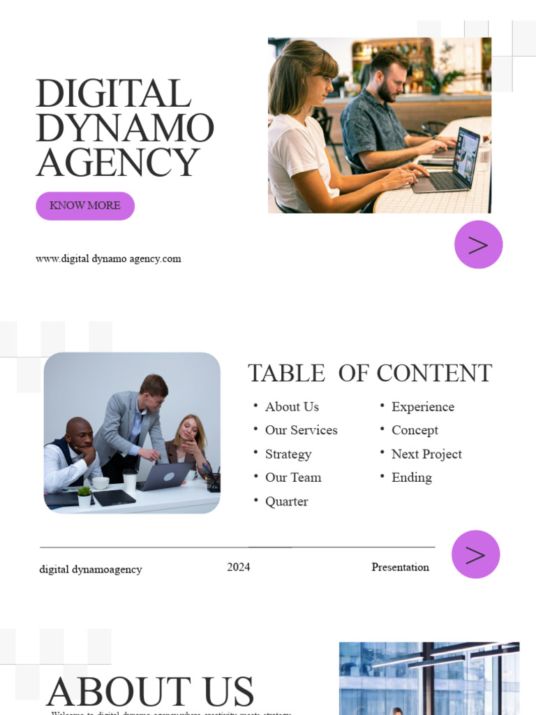Digital Dynamo Agency Overview 2024 | PDF | Digital Marketing | Search Engine Optimization