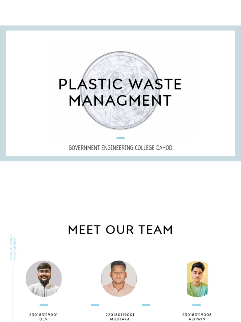 Plastic Waste Management 78 | PDF | Plastic | Waste