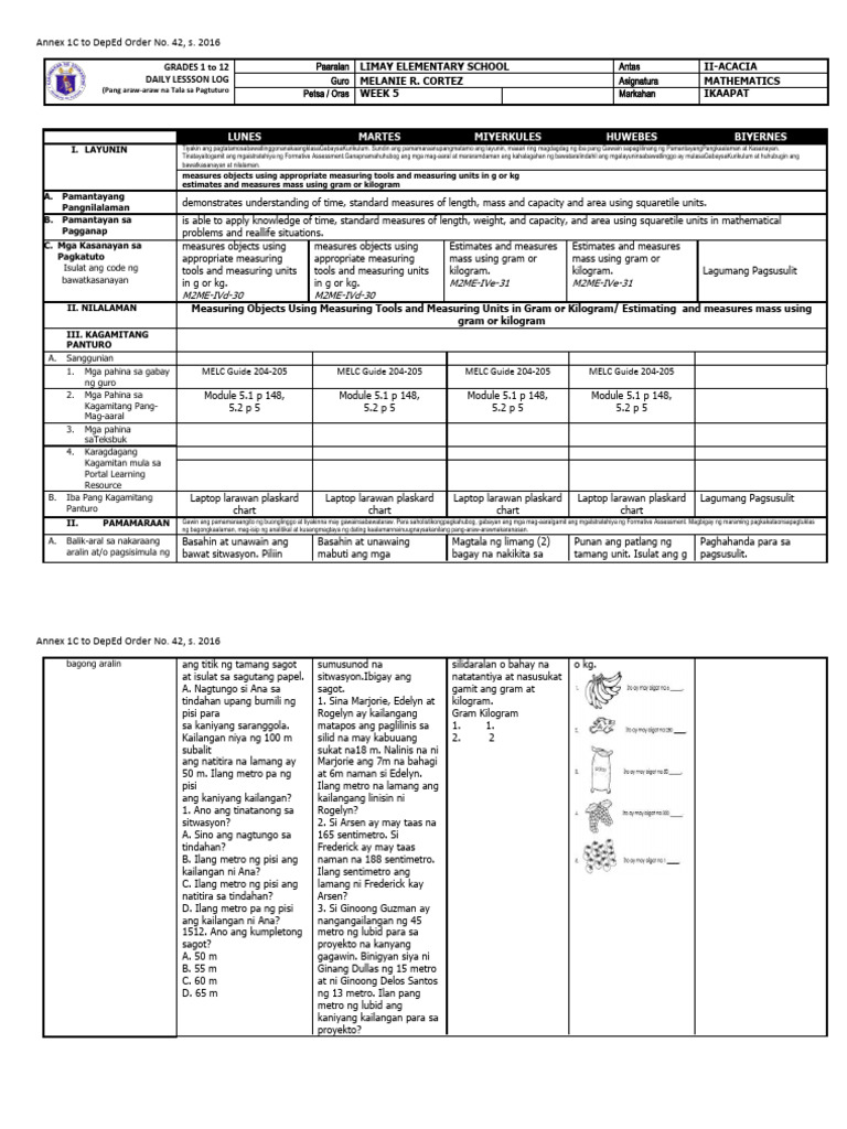 Q4 Math Week 5 | PDF