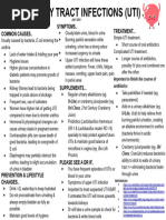 TARGET UTI Leaflet All Ages V1.1 DOC UKHSA | PDF | Urinary Tract ...