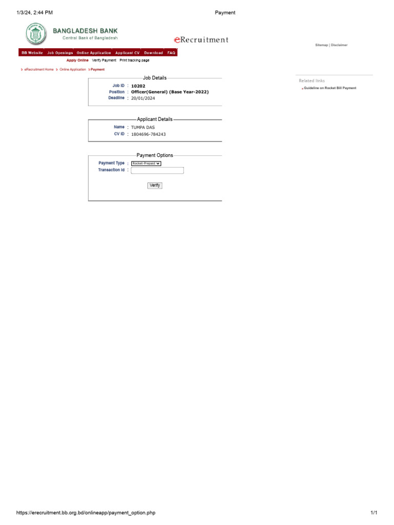 Jobid: Position: Deadline: Apply Online | PDF