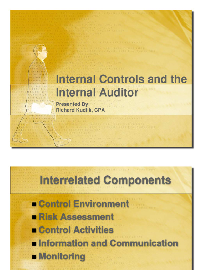 Internal Audit & Internal Control | PDF | Internal Control | Internal Audit