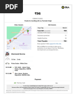 OlaCabs Invoice | PDF | Invoice | Payments