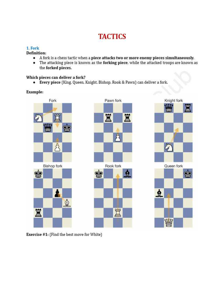 Chess Advance Beginners Part 1 Pdf Board Games Traditional
