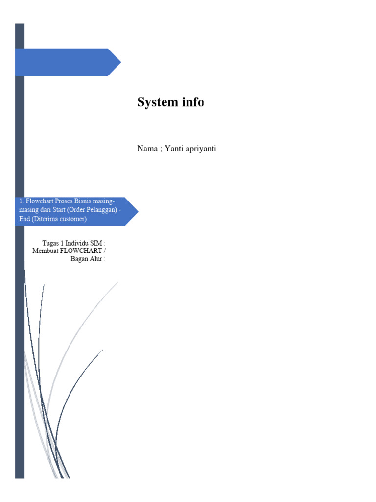 Flowchart-pemesanan-Gofood Yanti Apriyanti | PDF
