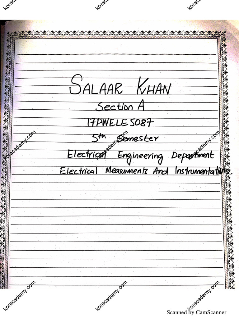 EMI Lab Report - Watermark | PDF