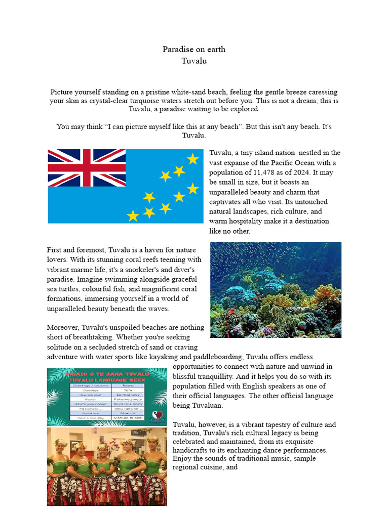 Sample New Brochure | PDF | Oceanography | Physical Geography