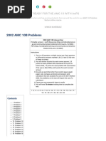 2021 AMC 10B Problems | PDF | Numbers | Circle