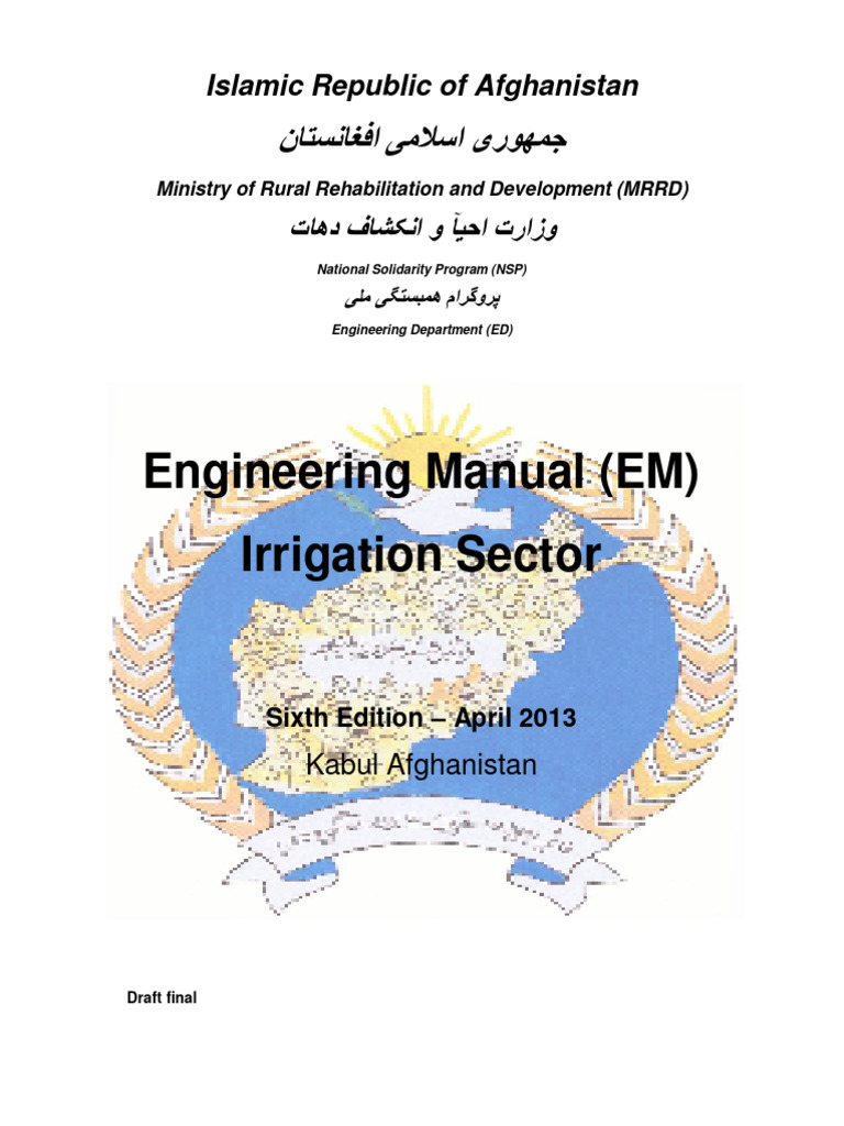 Irrigation (EM, V6) 2013 | PDF | Surveying | Earth Sciences