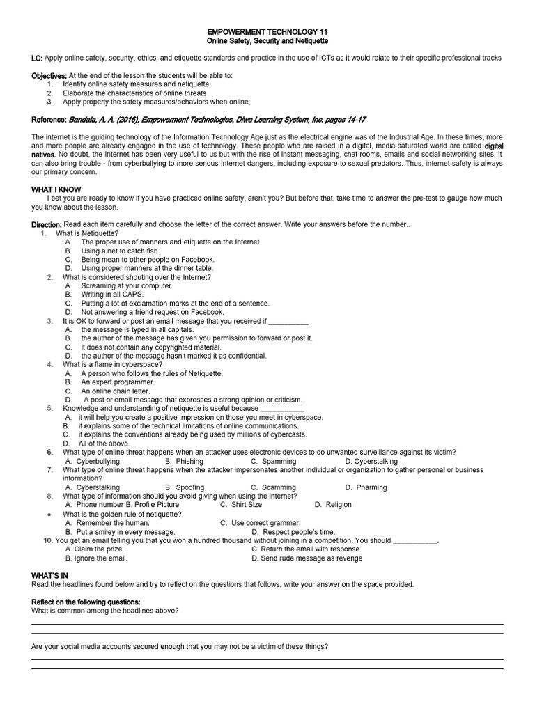 Week 2 Emp Tech | PDF | Malware | Security