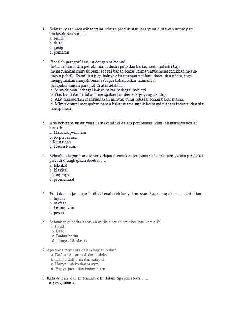 Soal PPDB 2024 | PDF | Perjalanan