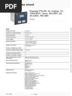 PowerLogic P3U30 Relay Specs Guide | PDF | Relay | Sustainability