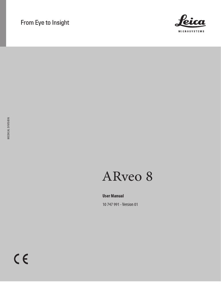 ARveo 8 UM EN | PDF | Microscope | Safety