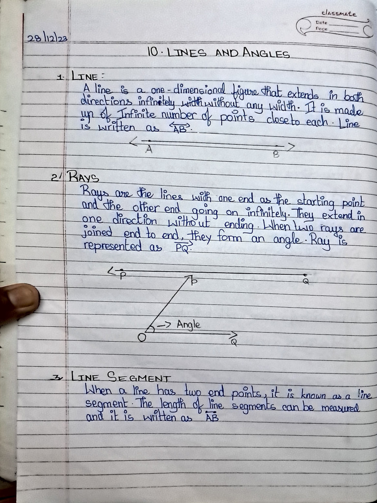 Lines and Angles | PDF | Angle | Trigonometry