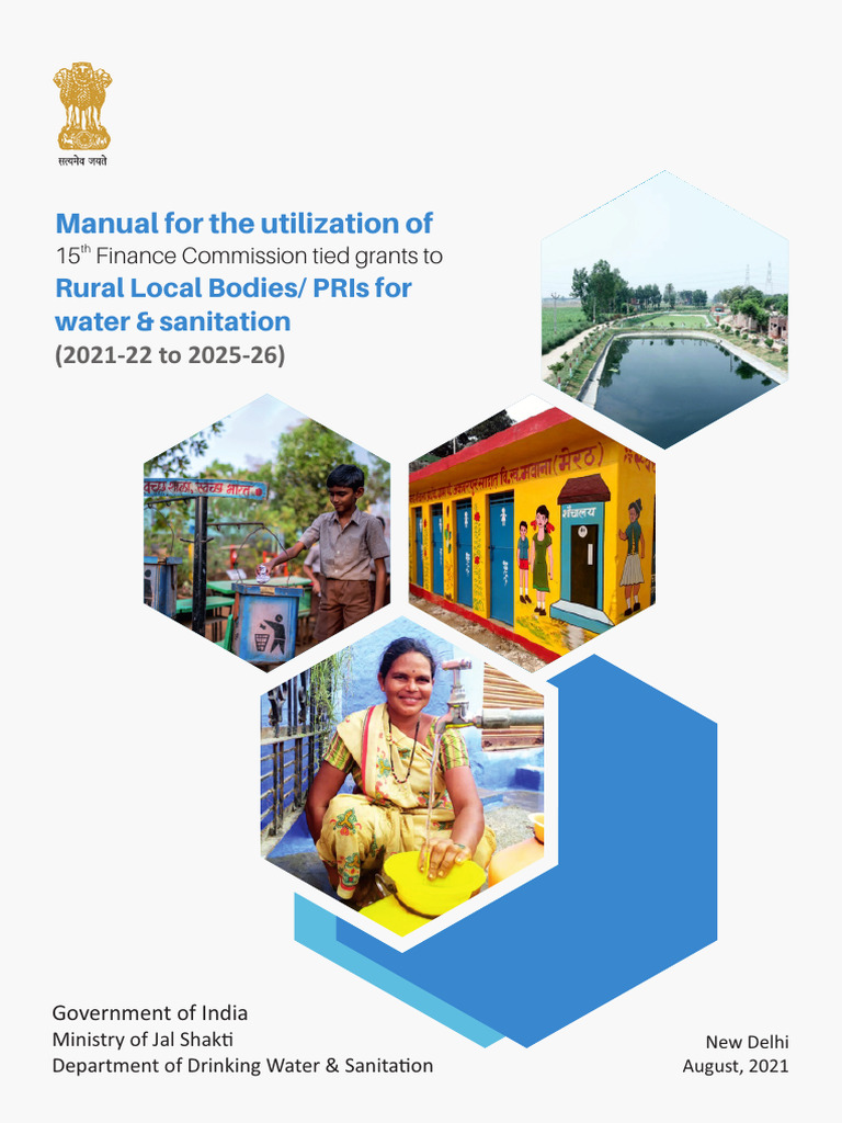 Manual For Utilisation of 15th FC Tied Grants | PDF | Water And ...