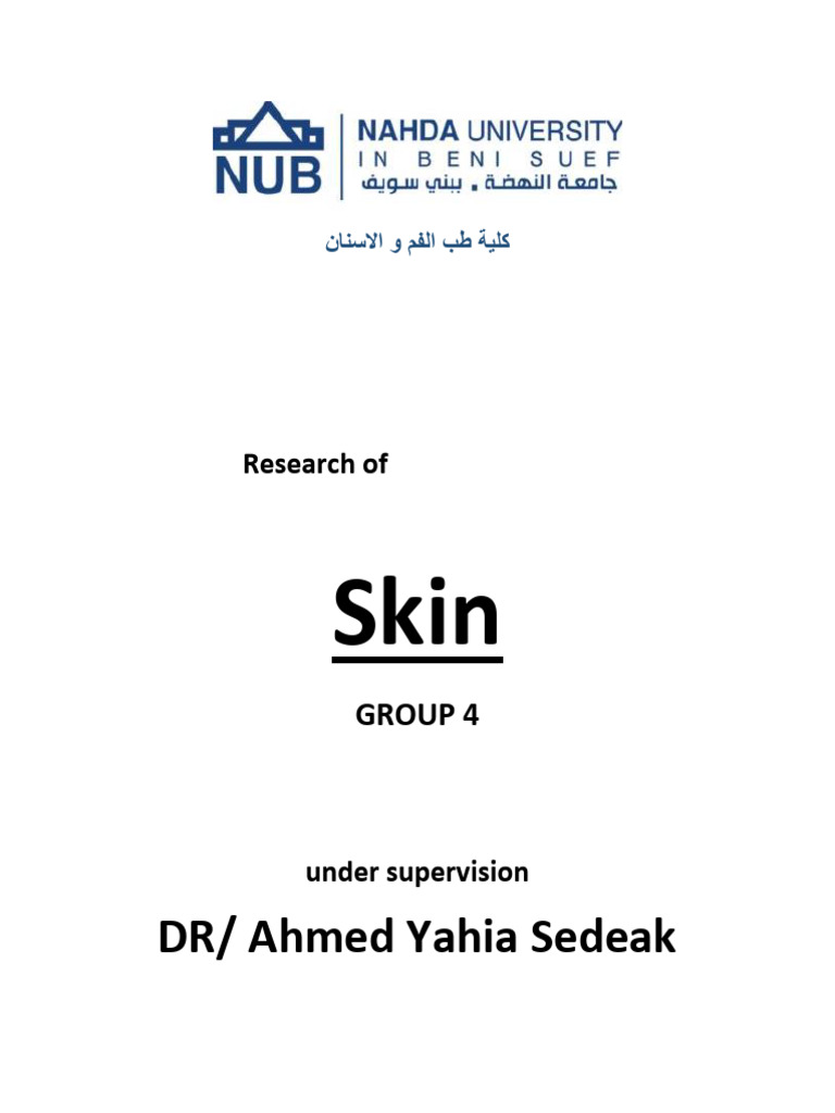 skin | PDF | Epidermis | Skin