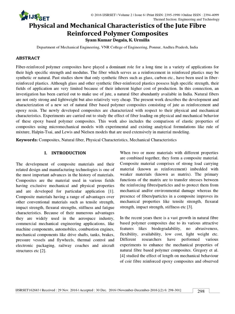Physical_and_Mechanical_Characteristics | Download Free PDF | Composite ...