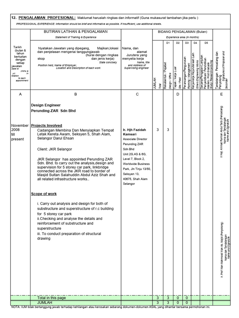 IEM Form (Excel) Zarilah-24032015 | PDF | Malaysia | Business