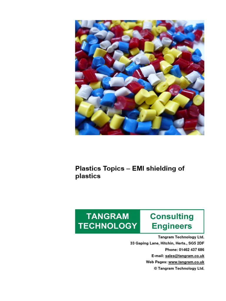 Plastics-Topics-EMI-shielding-of-plastics | PDF | Electromagnetic ...