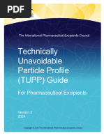 Foreign Particle Guideline | PDF | Filtration | Spectroscopy