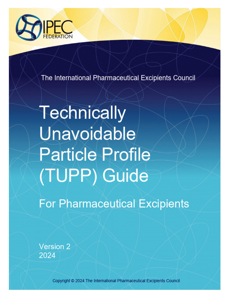 IPEC-TUPP-guide-Ver. 2 - 2024 PDF | PDF | Food And Drug Administration ...