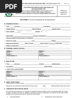 Unima Odel Application Form | PDF