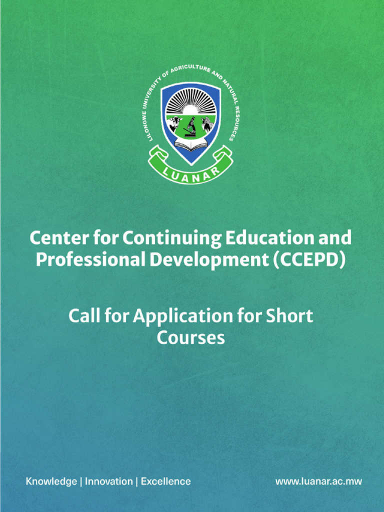 Call For Application For Short Courses | PDF