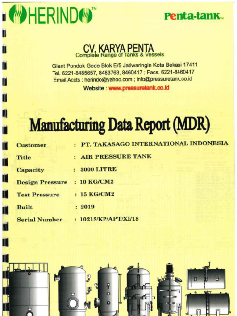 Sample Manufacturing Data Record - Compressed | PDF