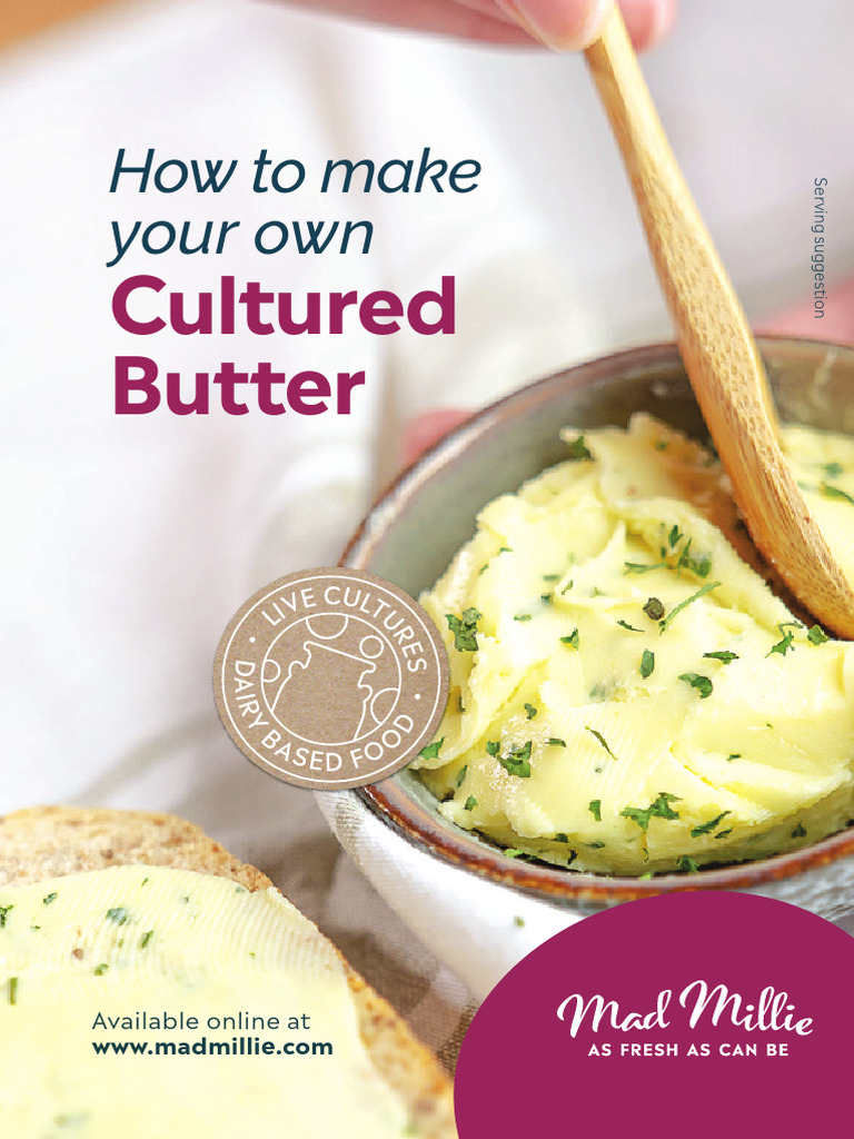 How To Guide - Cultured Butter | PDF | Baking | Butter