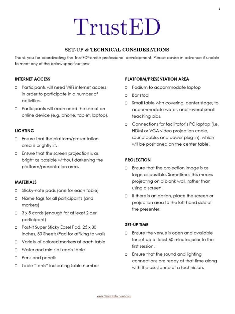 ENG - TrustED Training Set-Up Guide | PDF | Computing | Information And Communications Technology