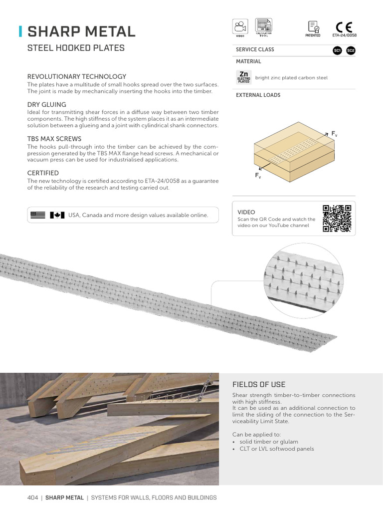 SHARP METAL-en-technical-data-sheet | PDF | Screw | Materials