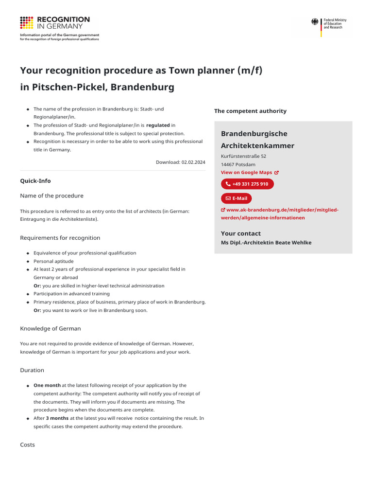 Recognition Portal - Your Procedure in Detail-2 | PDF | Professional ...