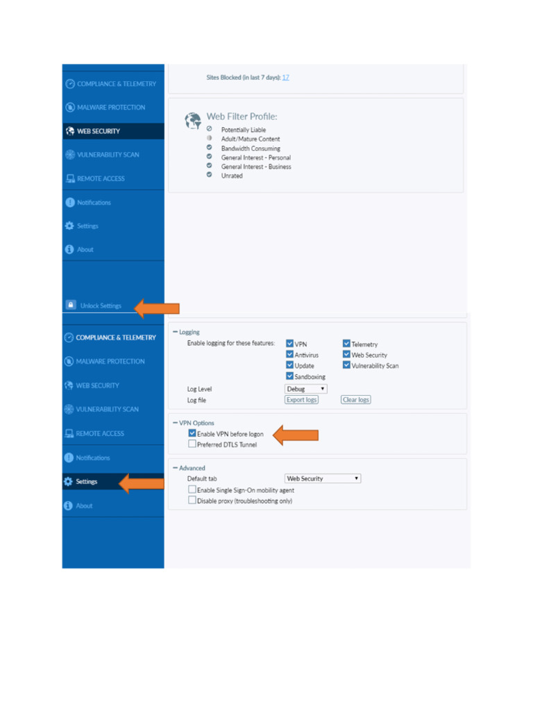 FortiClient Login | PDF