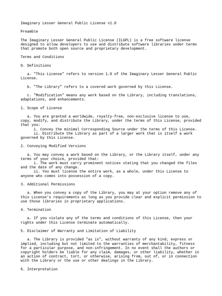 Imageinary LGPL | PDF | Copyright Law | Common Law